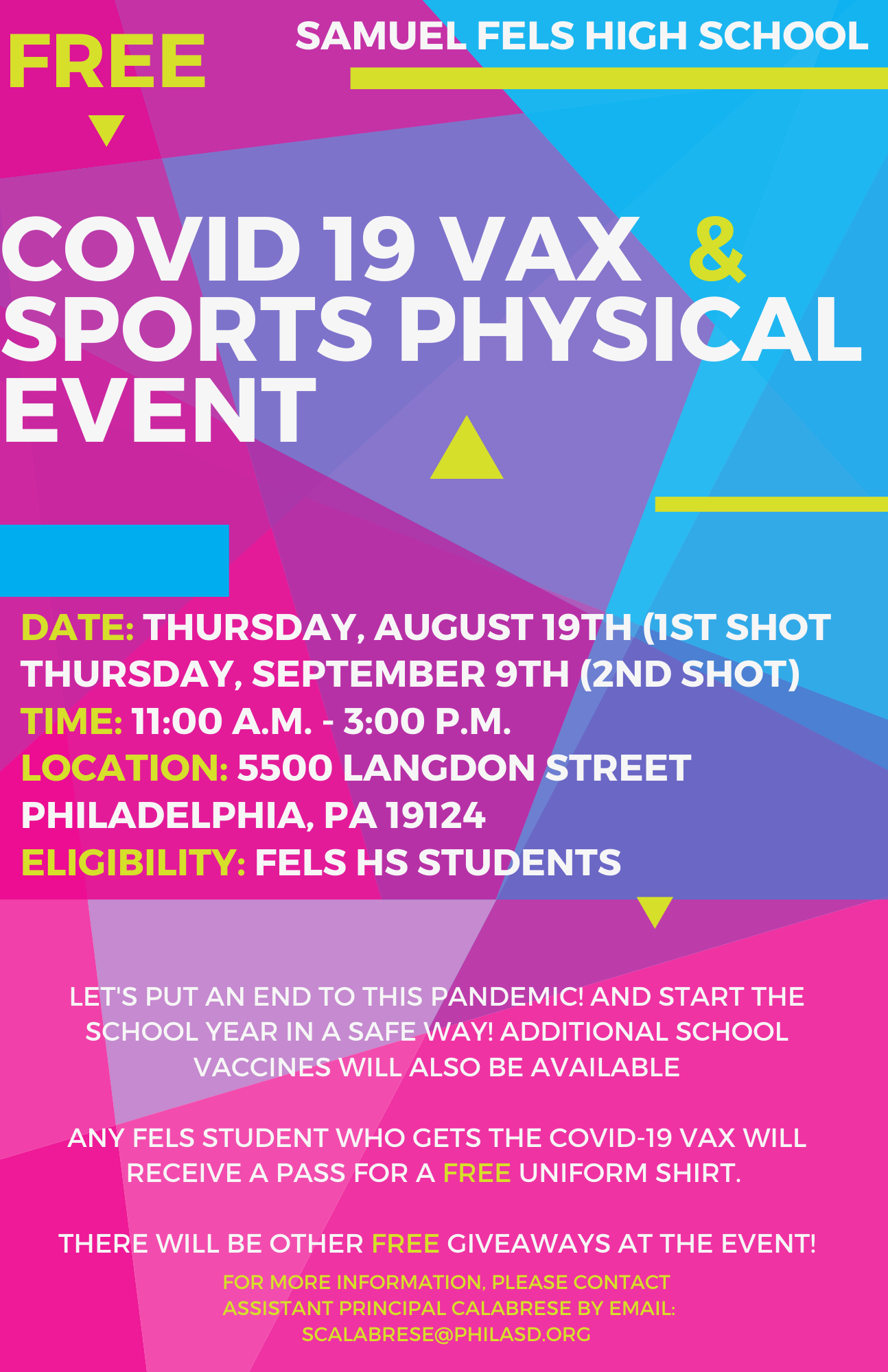 Samuel Fels High School – The School District of Philadelphia